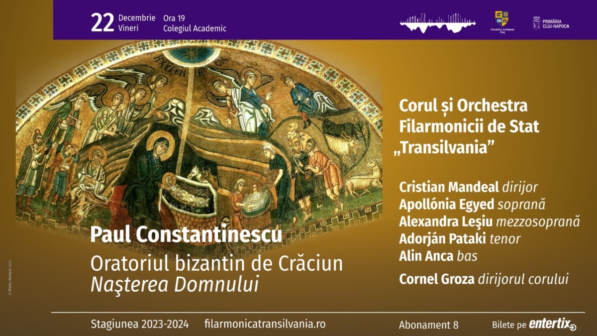 Cadou muzical în Ajunul Crăciunului: Oratoriul bizantin de Crăciun ...