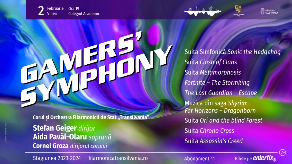 Gamers’ Symphony, un concert vocal-simfonic dedicat atât gamerilor, cât ...