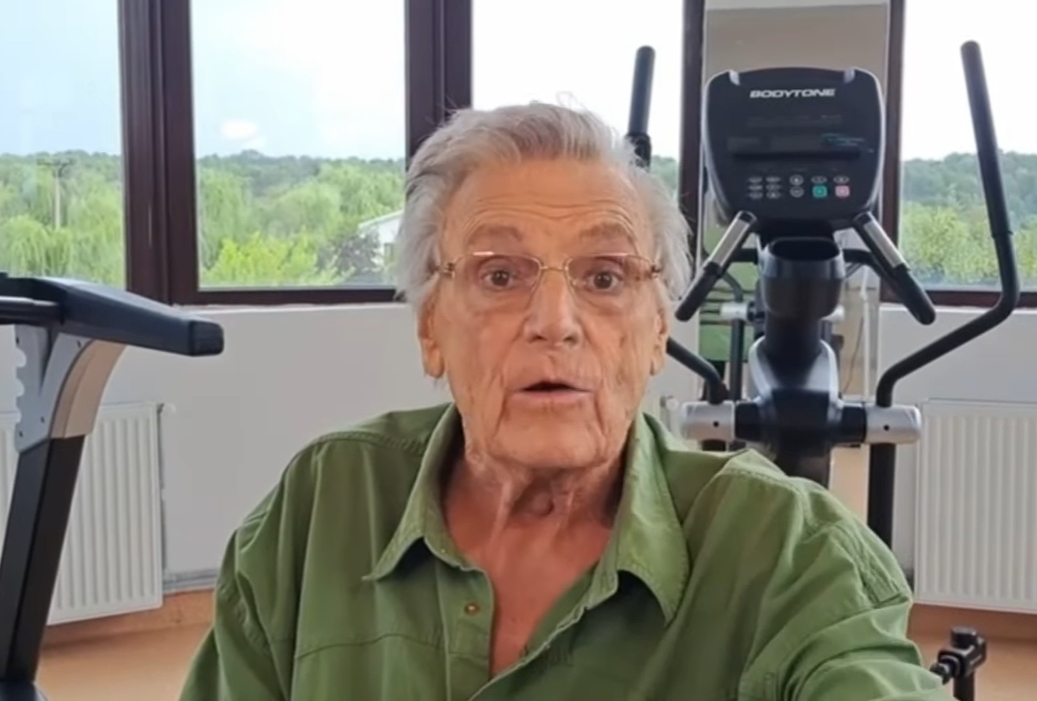 Primul mesaj video al actorului Florin Piersic - EBS Radio