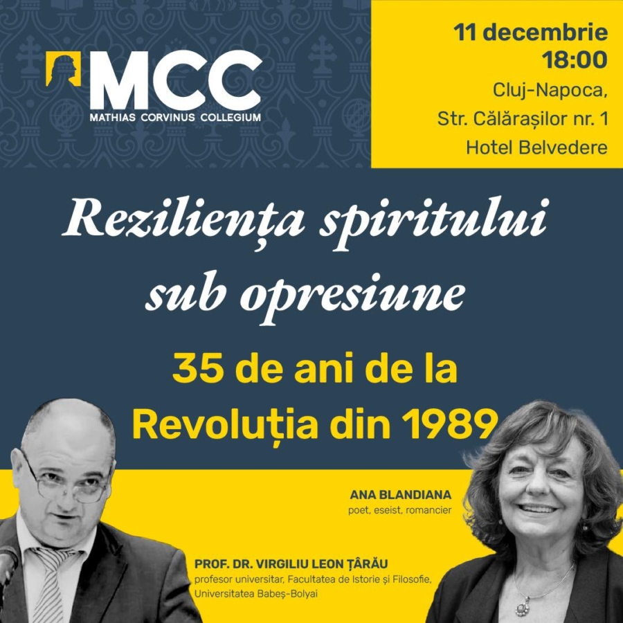 Rezilienţa spiritului sub opresiune. 35 de ani de la căderea regimului ...