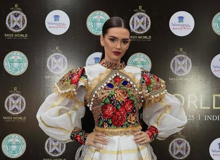 Reprezentanta României la Miss World, superbă în costumul naţional - EBS Radio